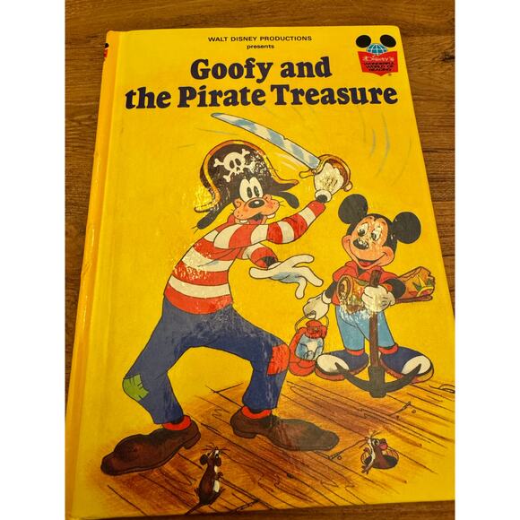Disney | Other | Rare Goofy And The Pirate Treasure 98 Disney Wonderful ...